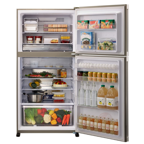 מקרר מקפיא עליון שרפ SJ4660WH לבן - אבי סופר