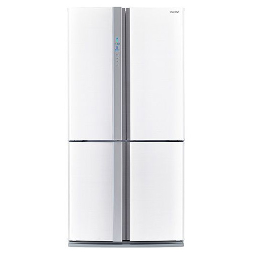 מקרר מקפיא תחתון 4 דלתות שרפ SJ8620WH לבן - אבי סופר